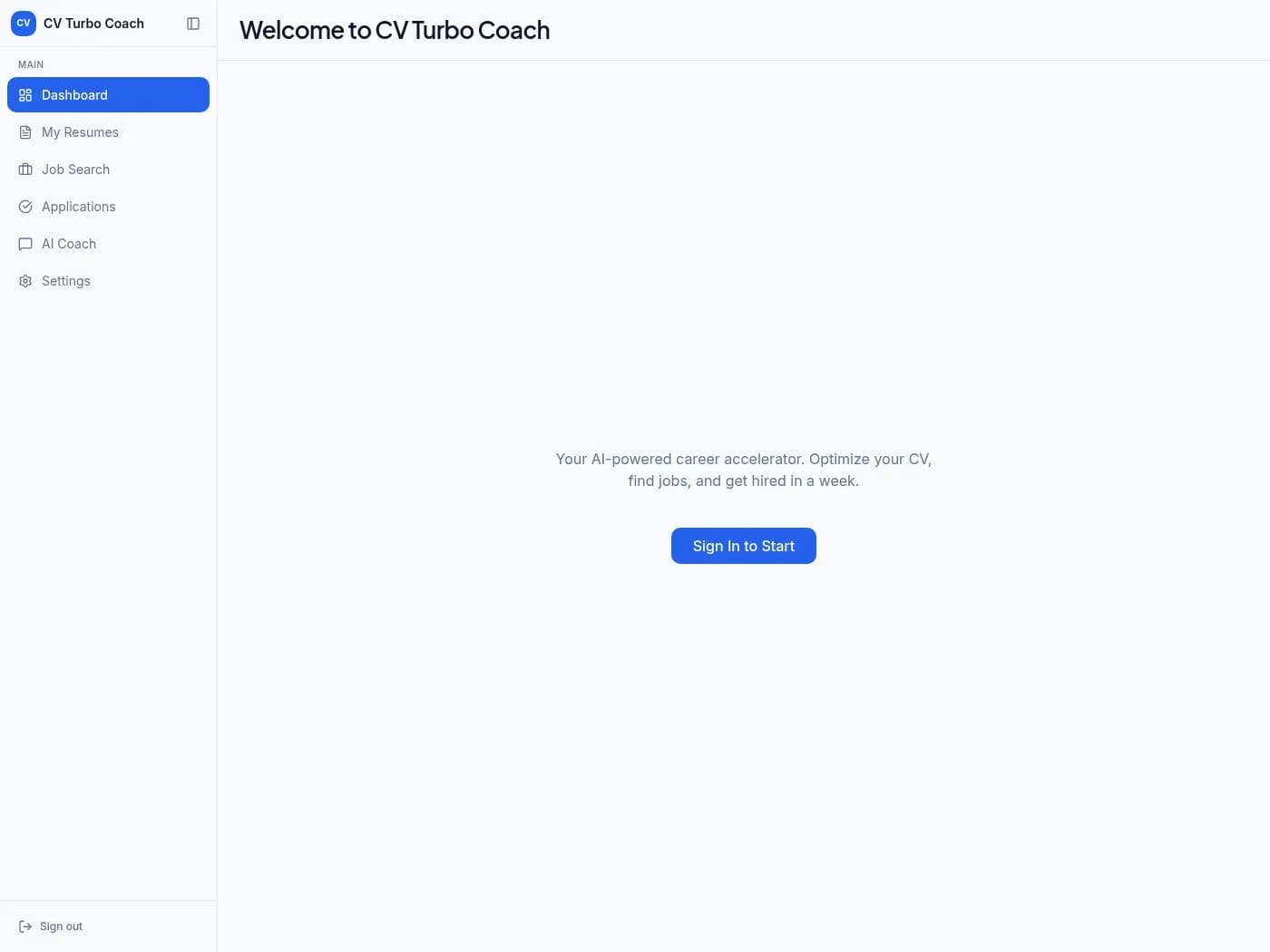 CV Turbo Coach