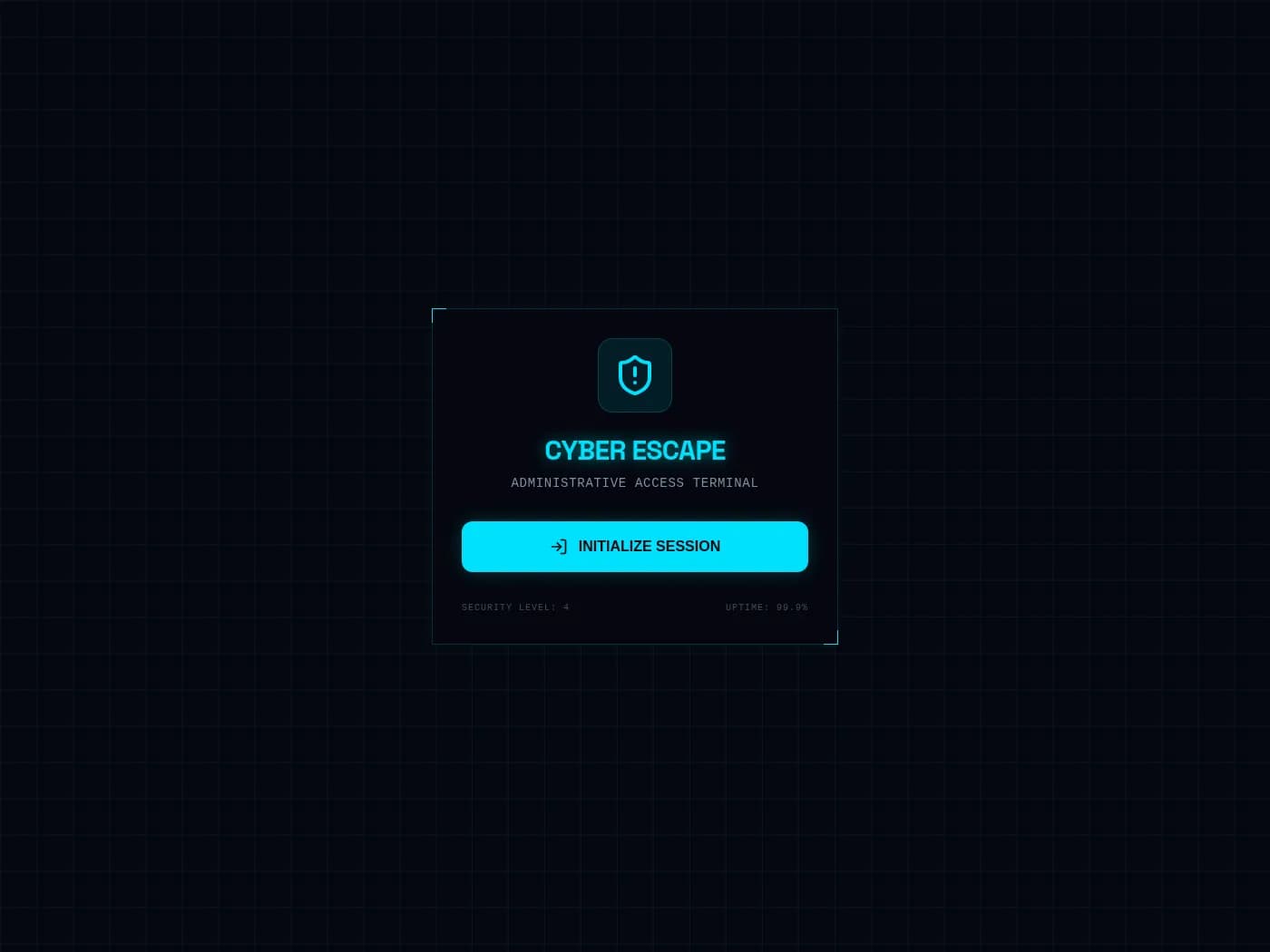CyberEscape Admin Panel