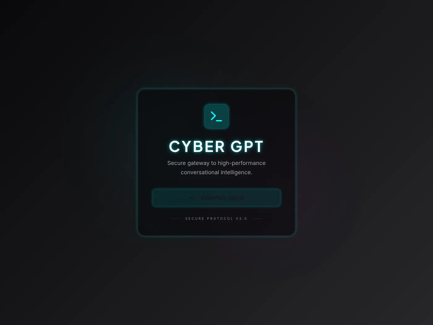 Cyber GPT Chatbot