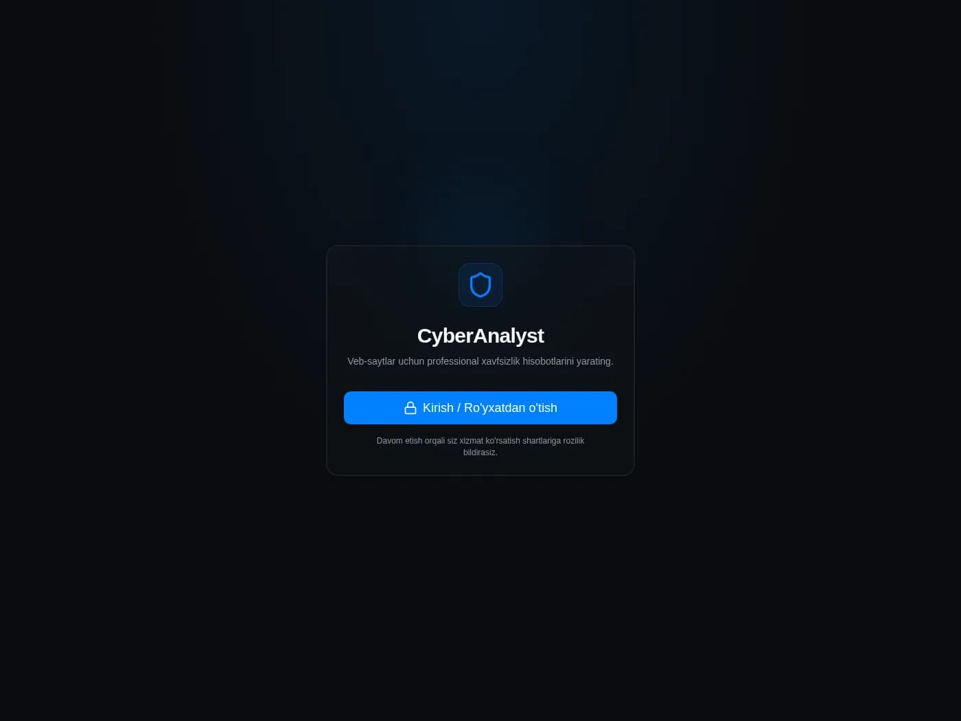 CyberAnalyst Report Generator