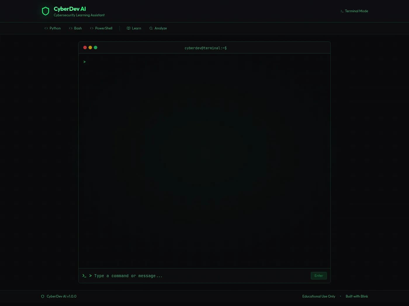 CyberDev AI Assistant