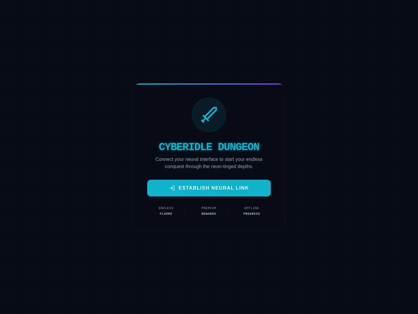 CyberIdle Dungeon RPG