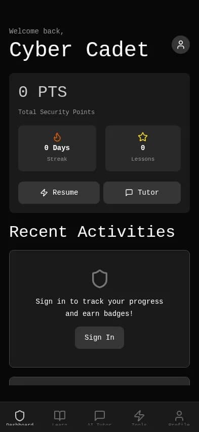 CyberLearn AI Tutor