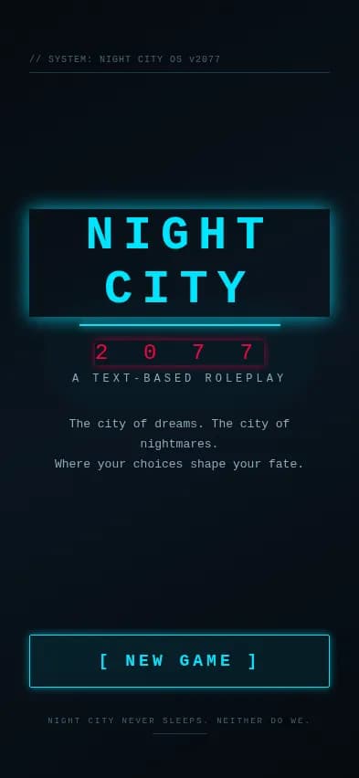 Cyberpunk Mobile RP