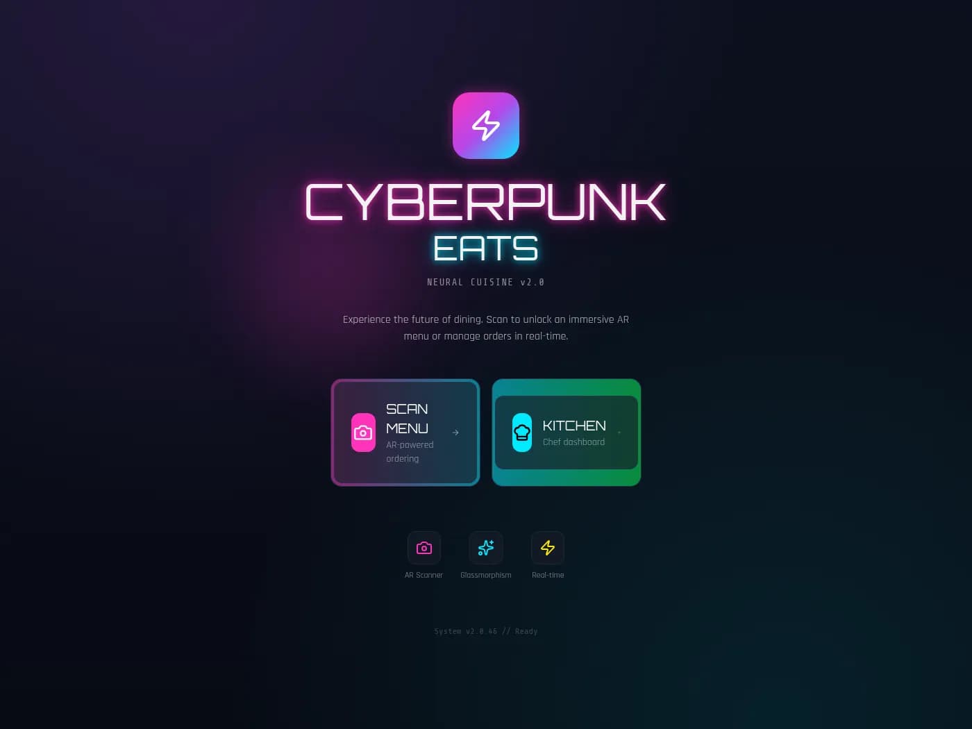 Cyberpunk Eats