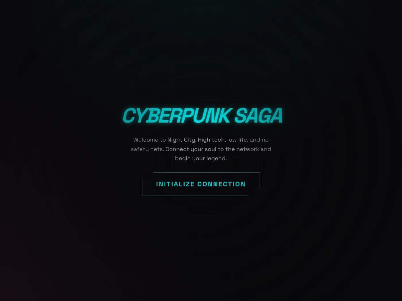 Cyberpunk RPG Saga