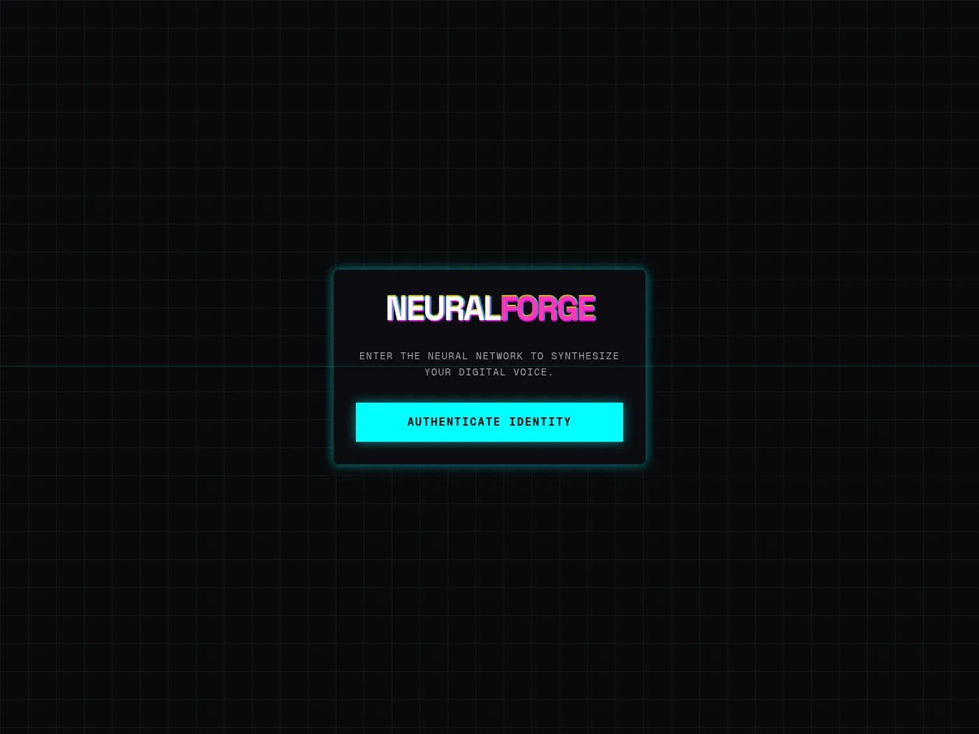 Cyberpunk Voice Synthesis