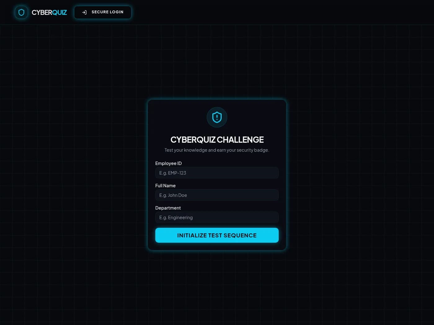 CyberQuiz Challenge