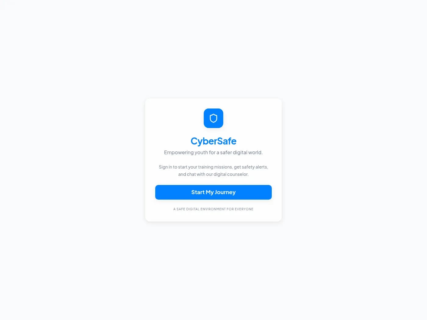 CyberSafe Youth Platform