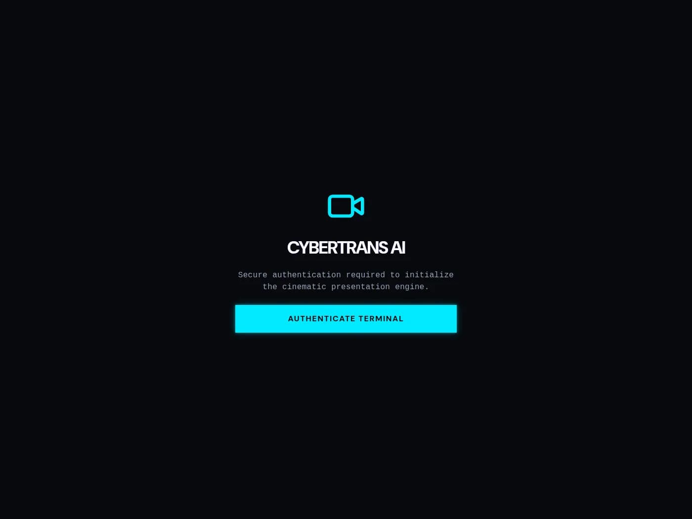 CyberTrans AI Reveal