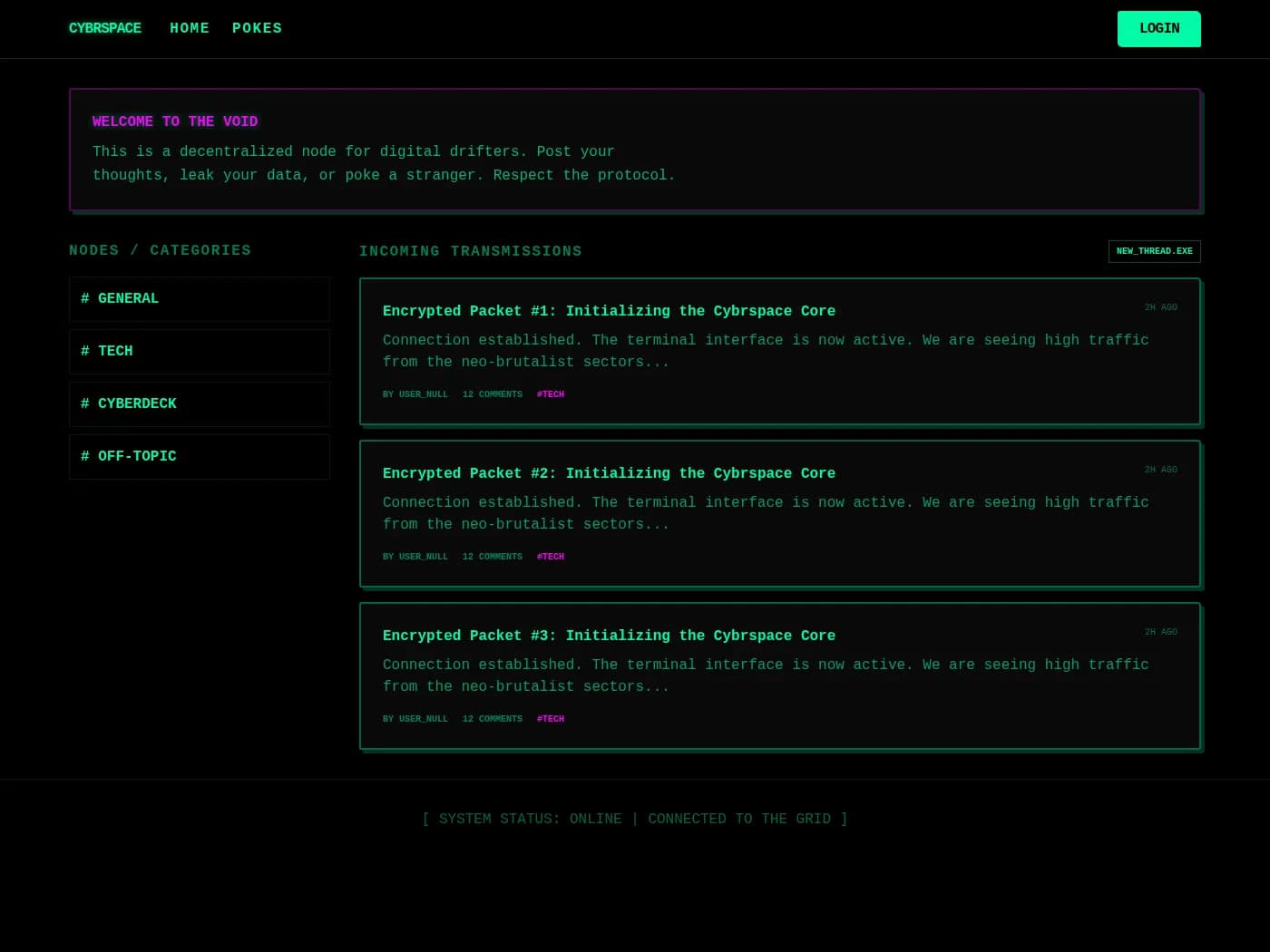 Cybrspace Forum