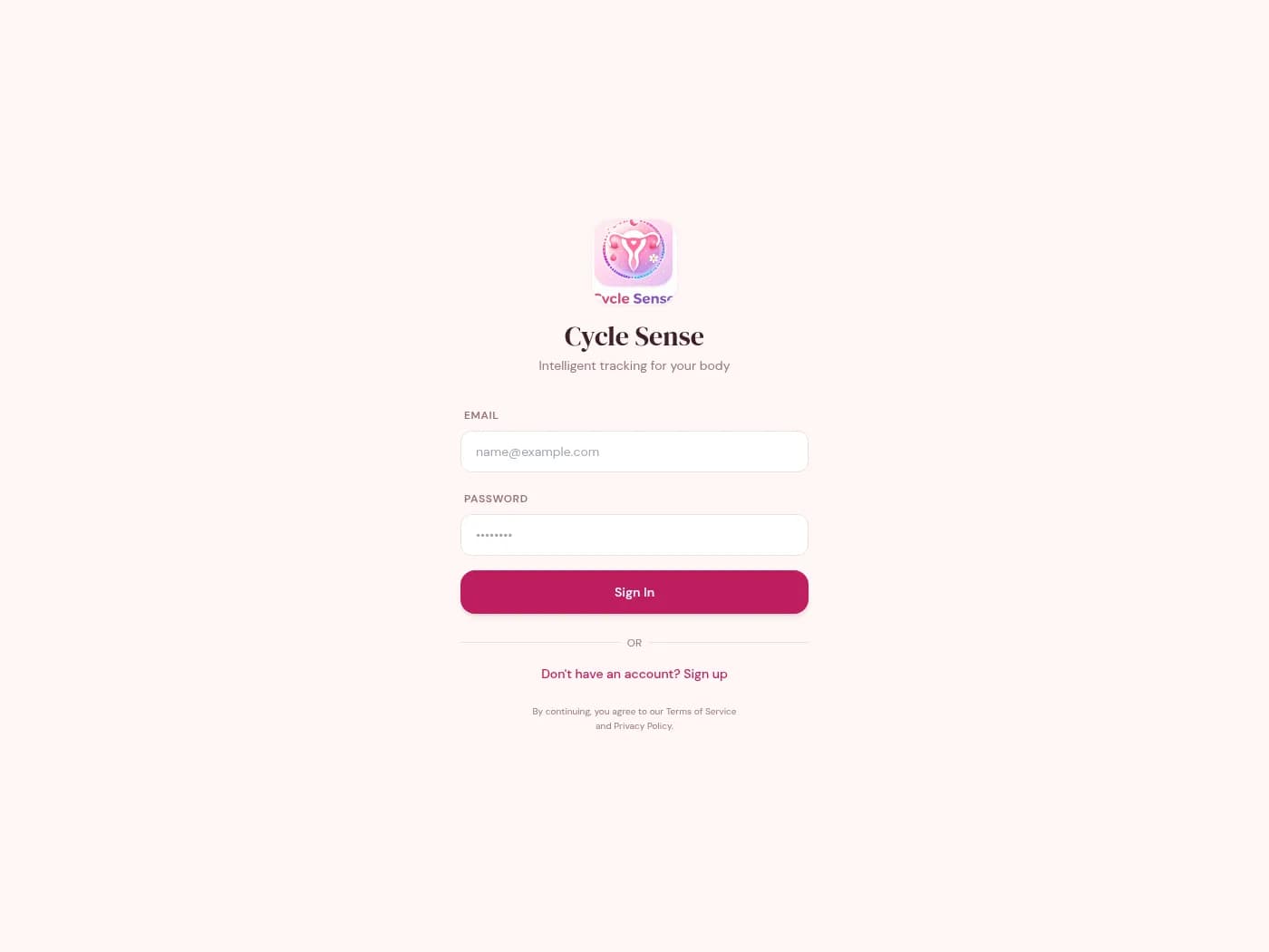 Cycle Sense Tracker