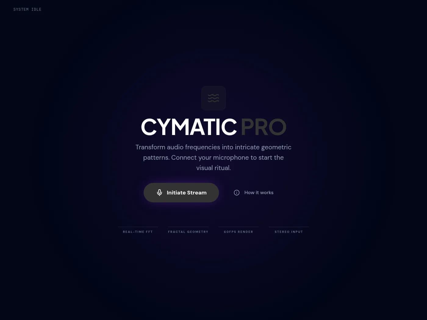 Cymatic Visualizer Pro