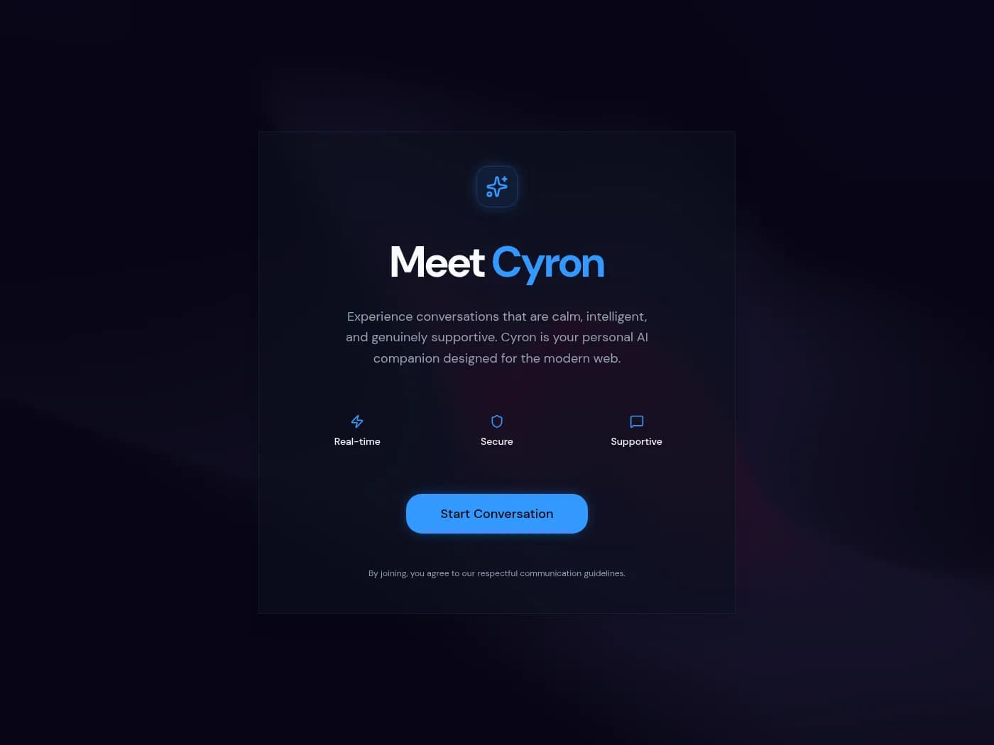 Cyron AI Chatbot