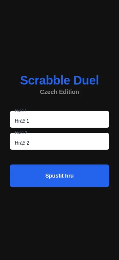 Czech Scrabble Duel