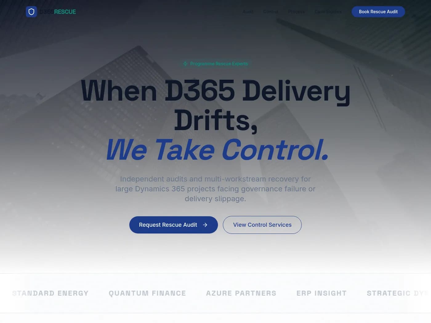 D365 Rescue Control