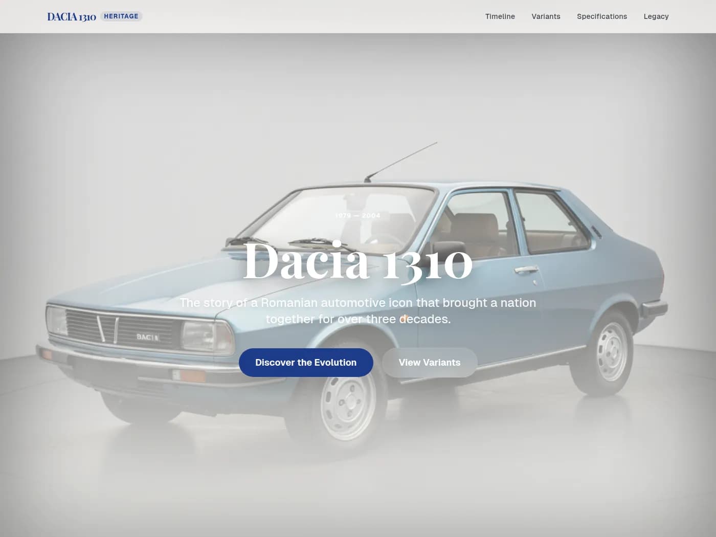 Dacia 1310 Heritage