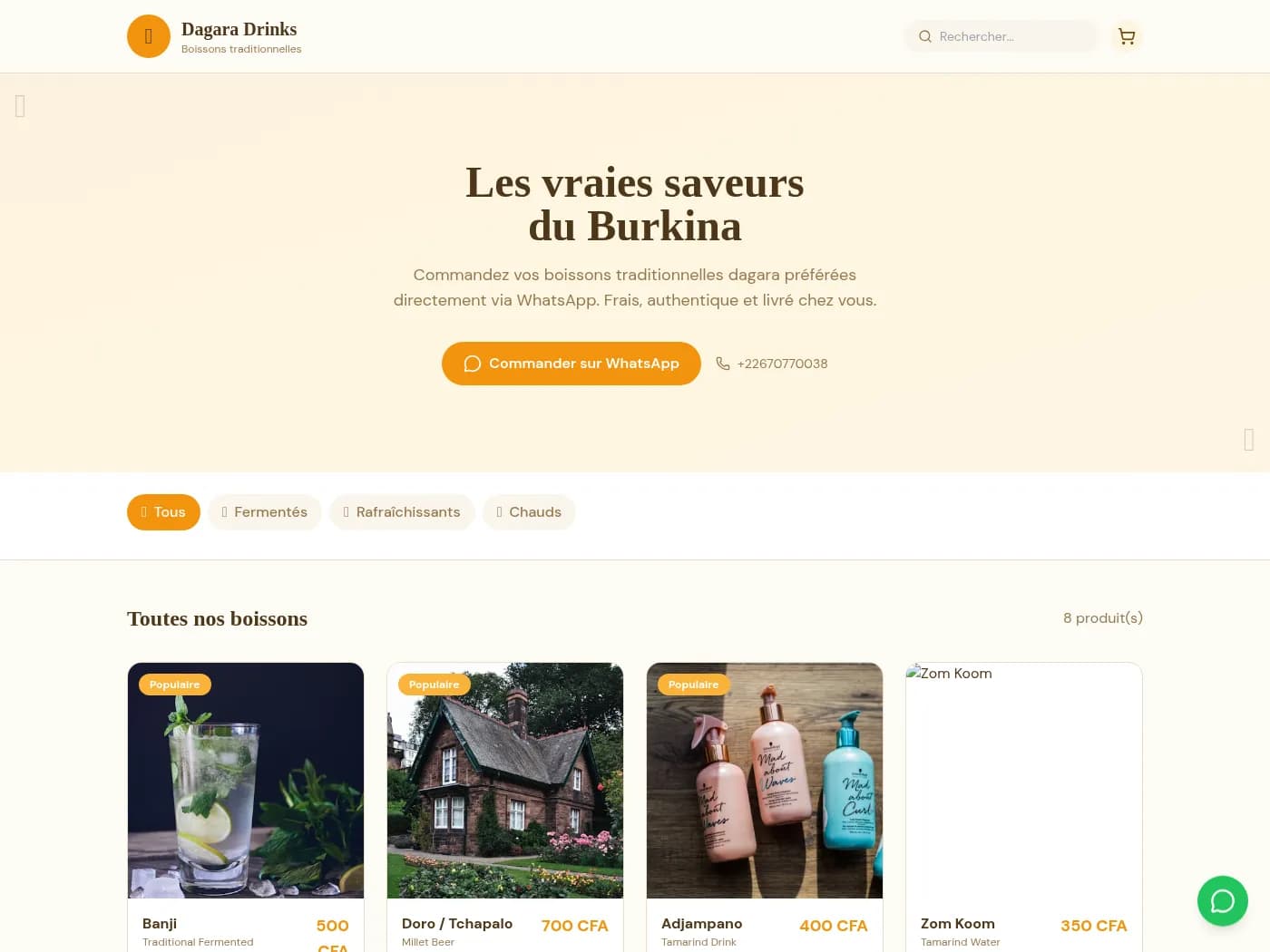 Dagara Drinks Shop