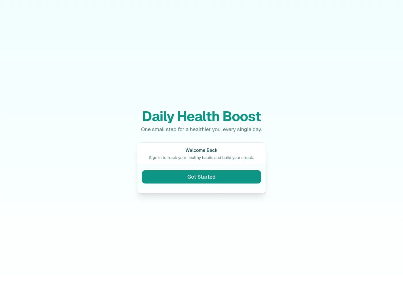 Daily Health Boost