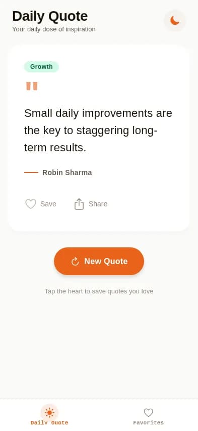 Daily Quote Booster