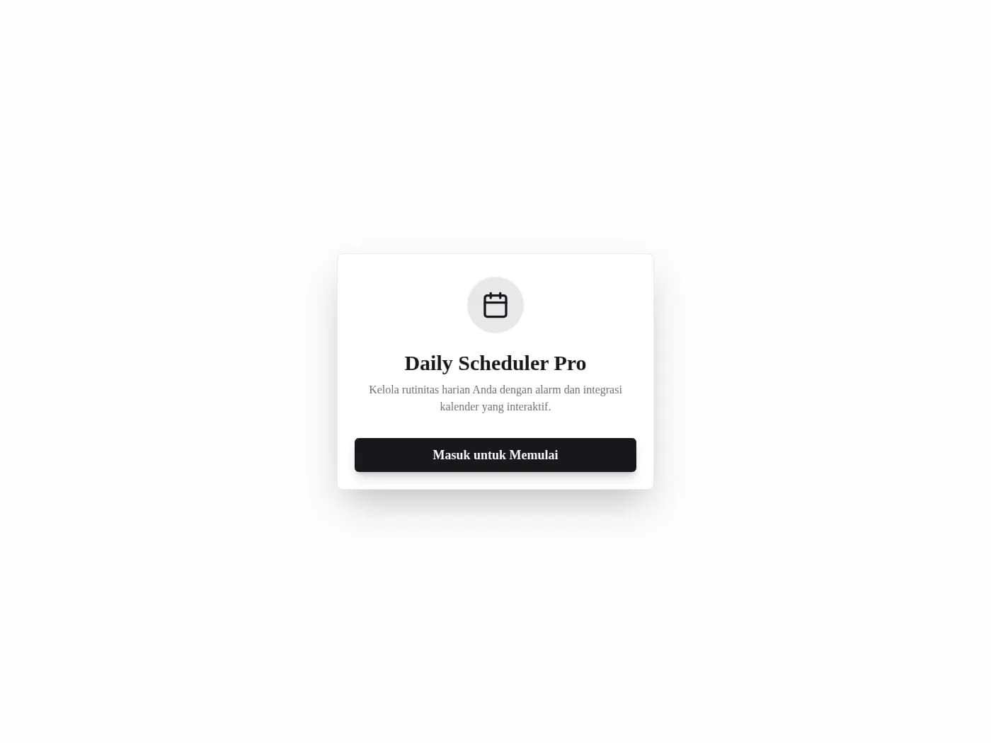 Daily Scheduler Pro