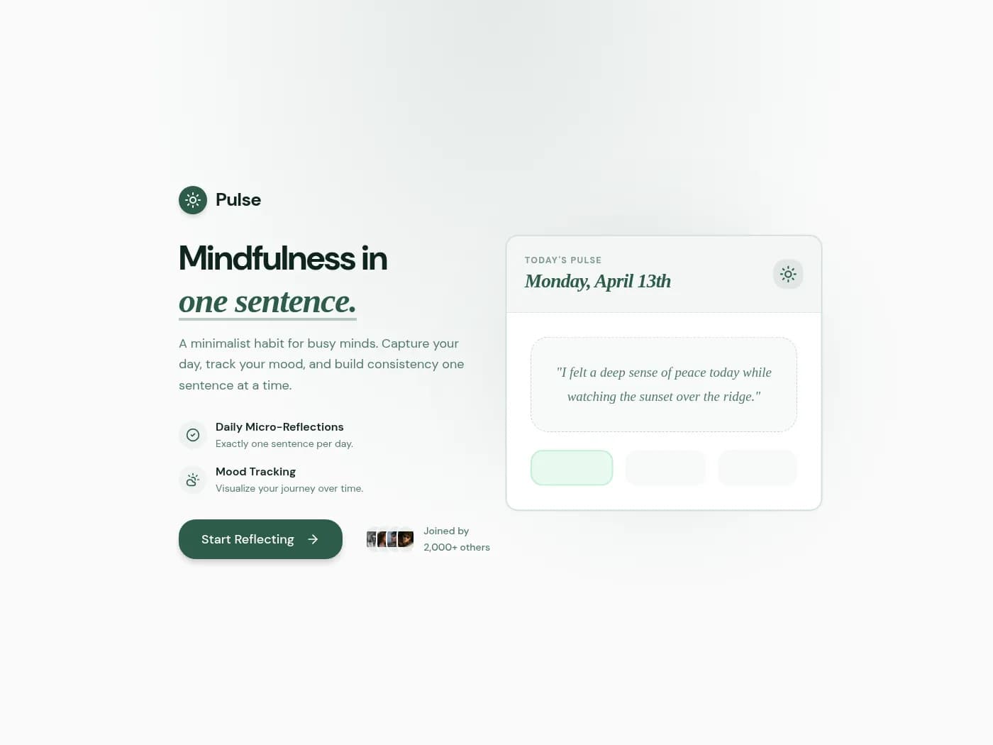 Daily Reflection App