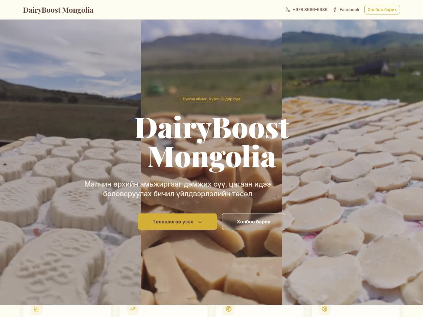 DairyBoost Mongolia