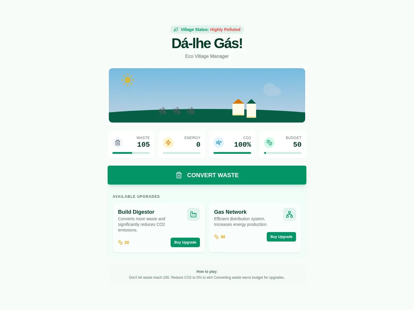 Dá-lhe Gás! Eco Village