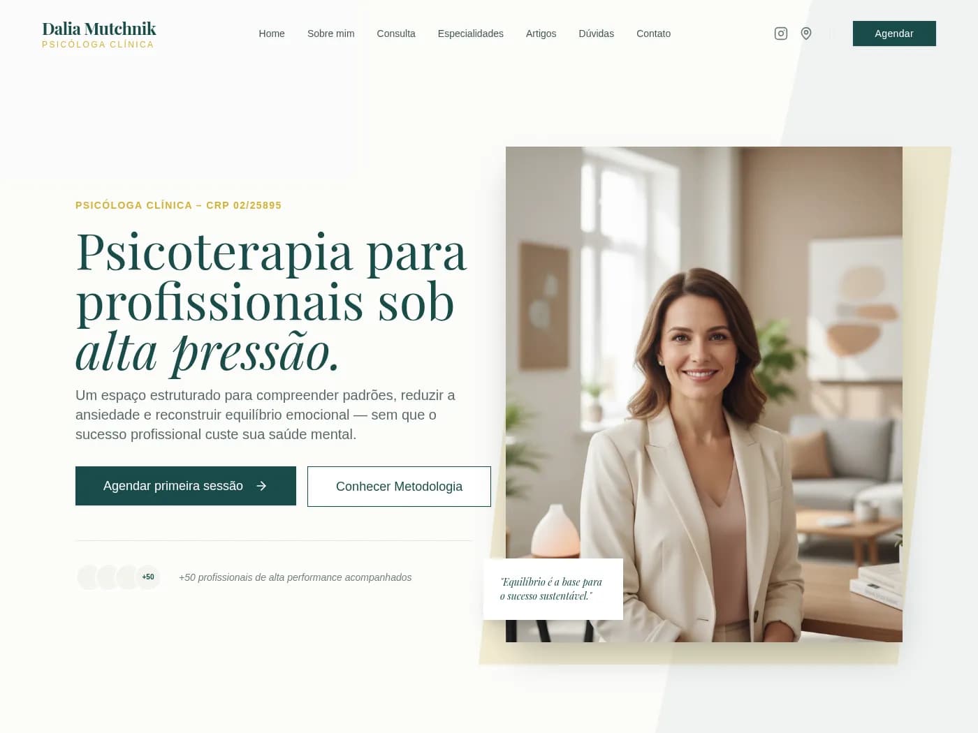 Dalia Web Clone