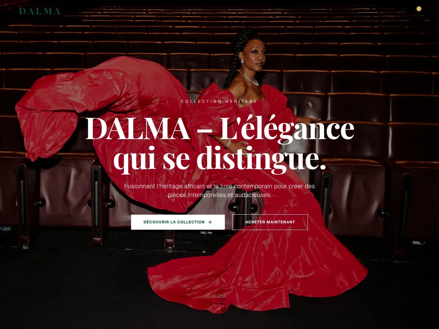 DALMA Luxury Fashion Site