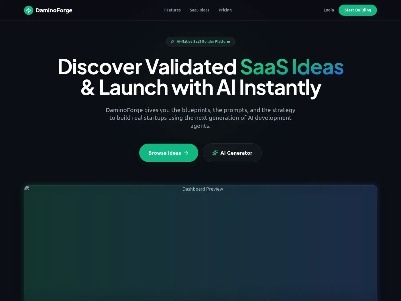 DaminoForge AI SaaS Builder