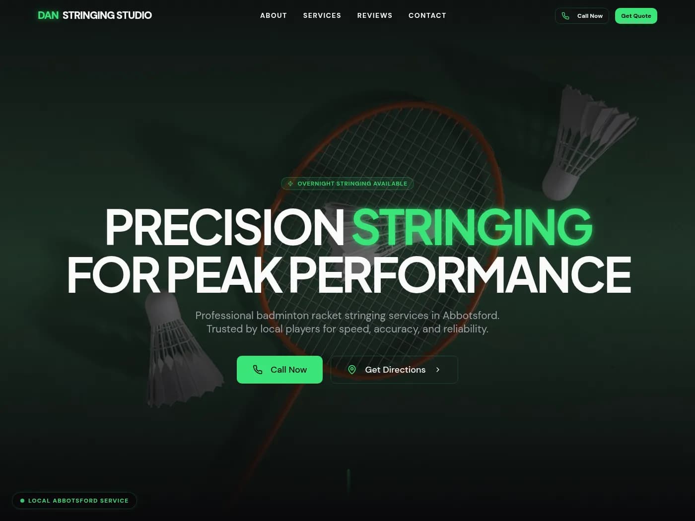 Dan Stringing Studio