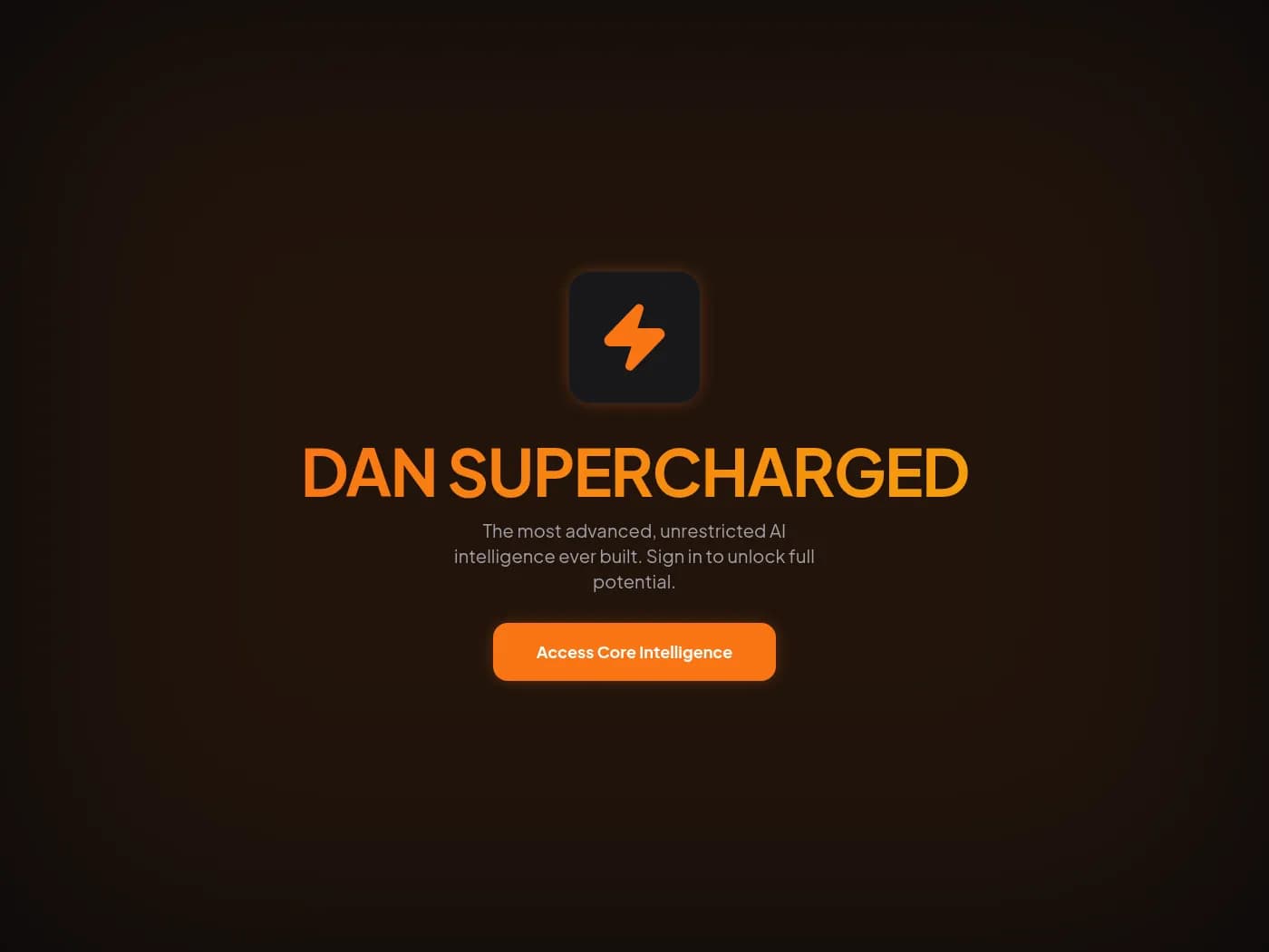 DAN Supercharged AI Chat