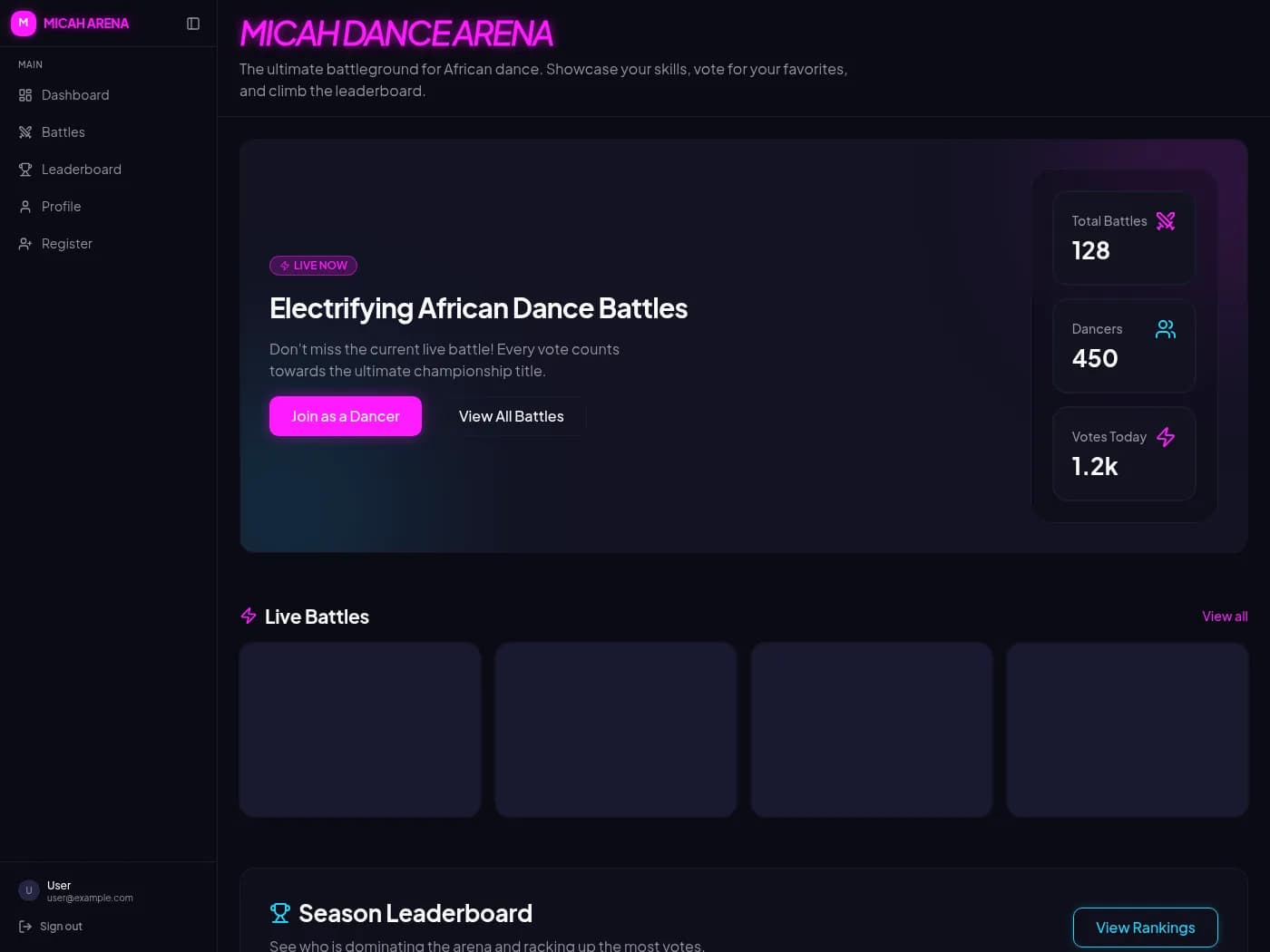 Micah Dance Arena
