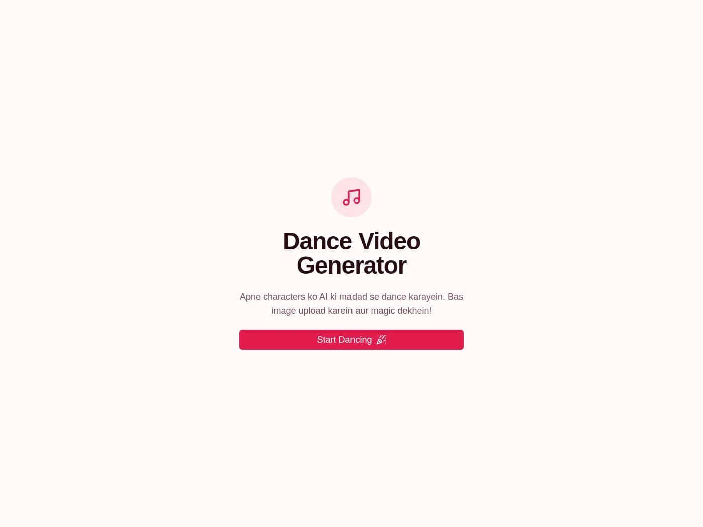 Dance Video Generator