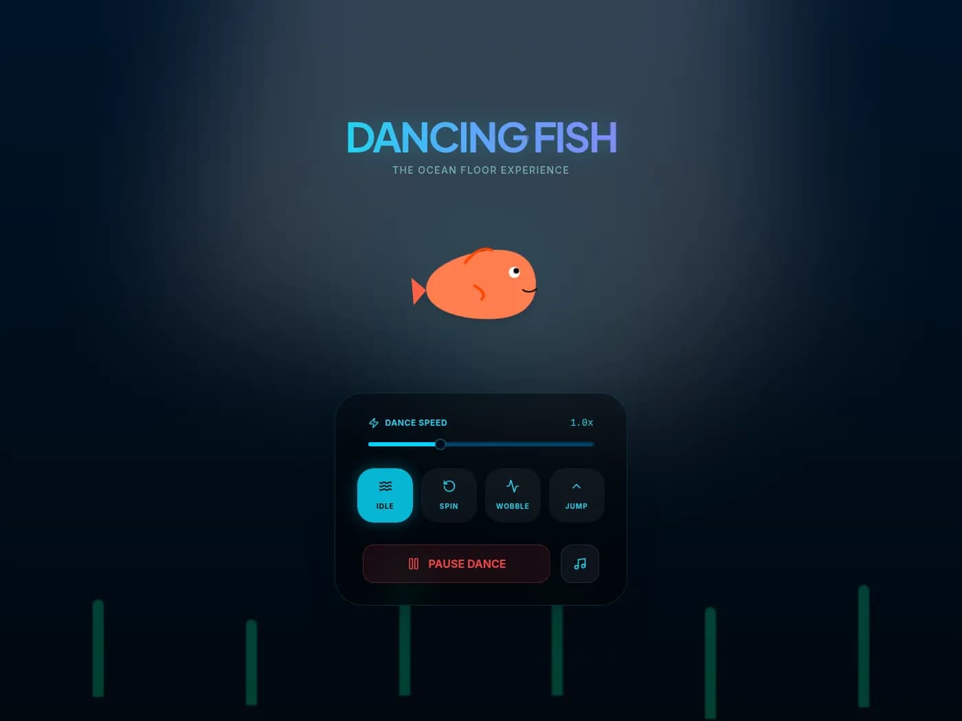 Dancing Fish App