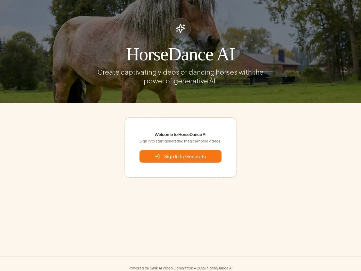 Dancing Horse Video