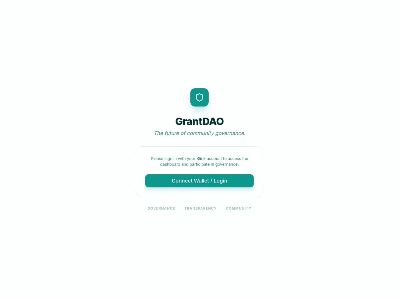 Grant DAO Platform