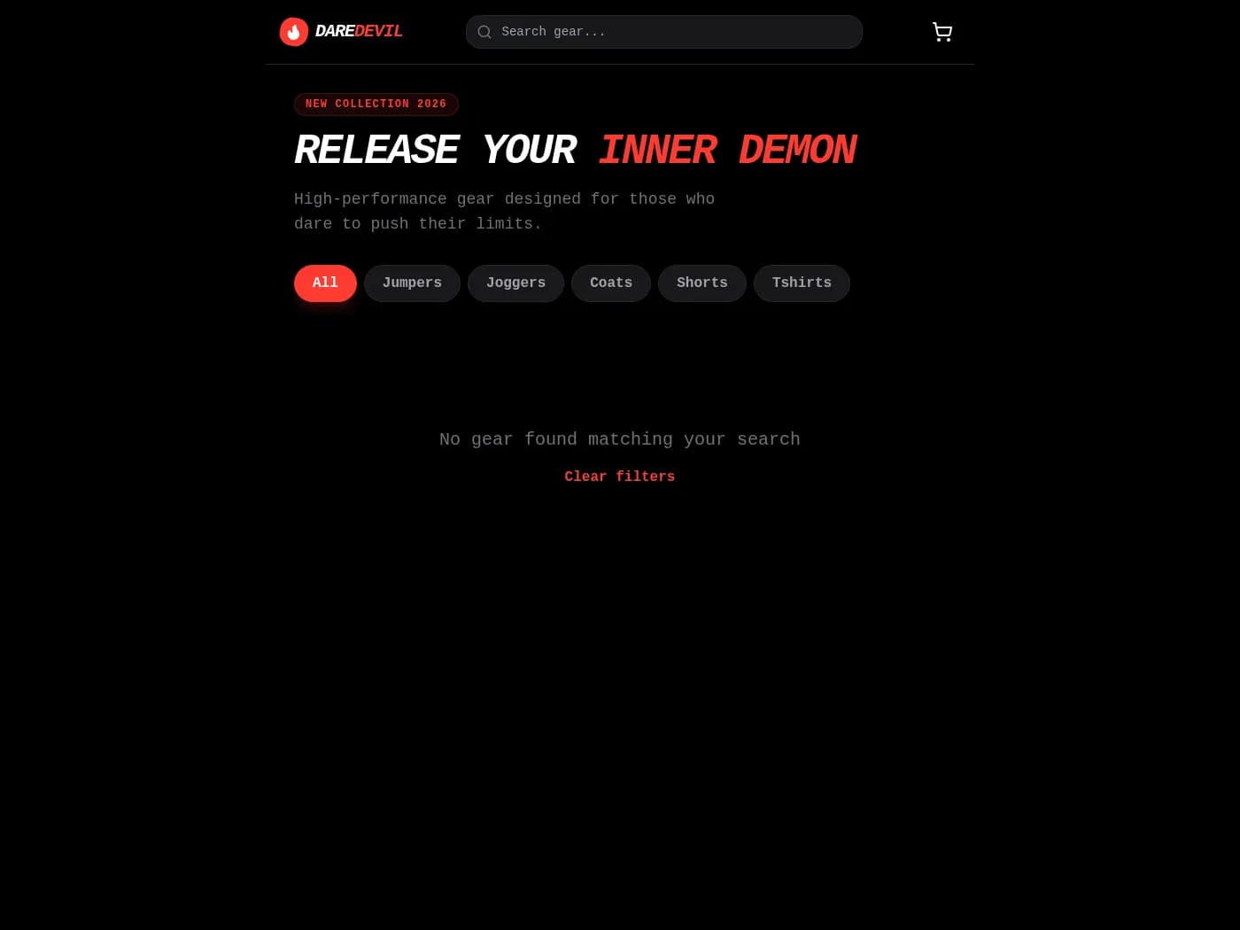 Daredevil Gym Store