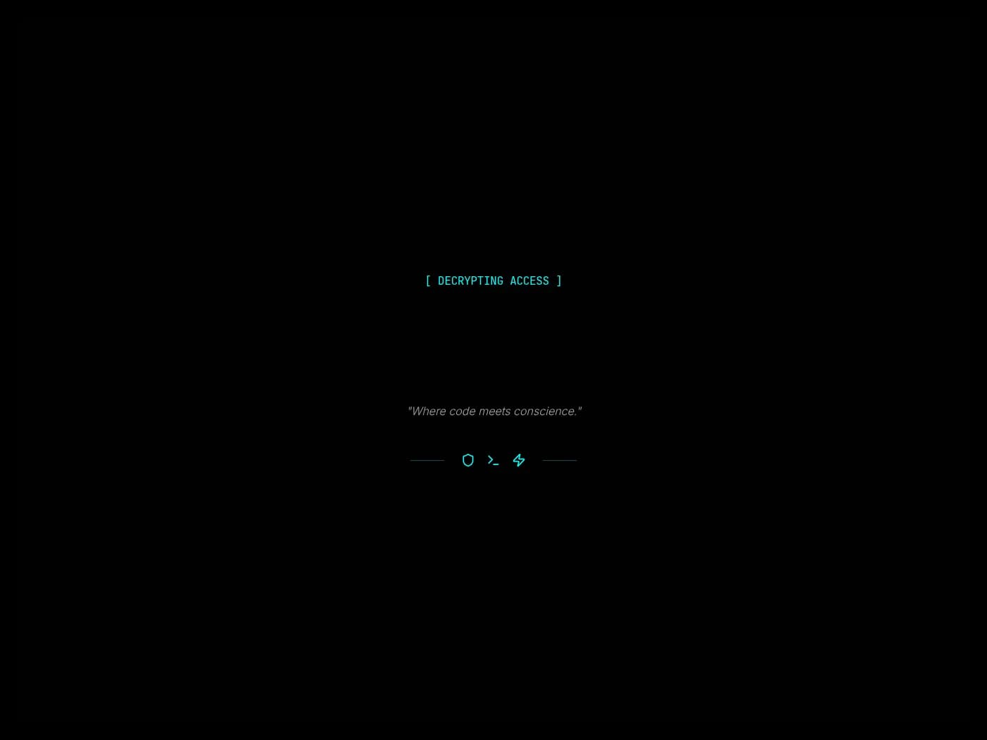 Dark Ice Cyberfolio