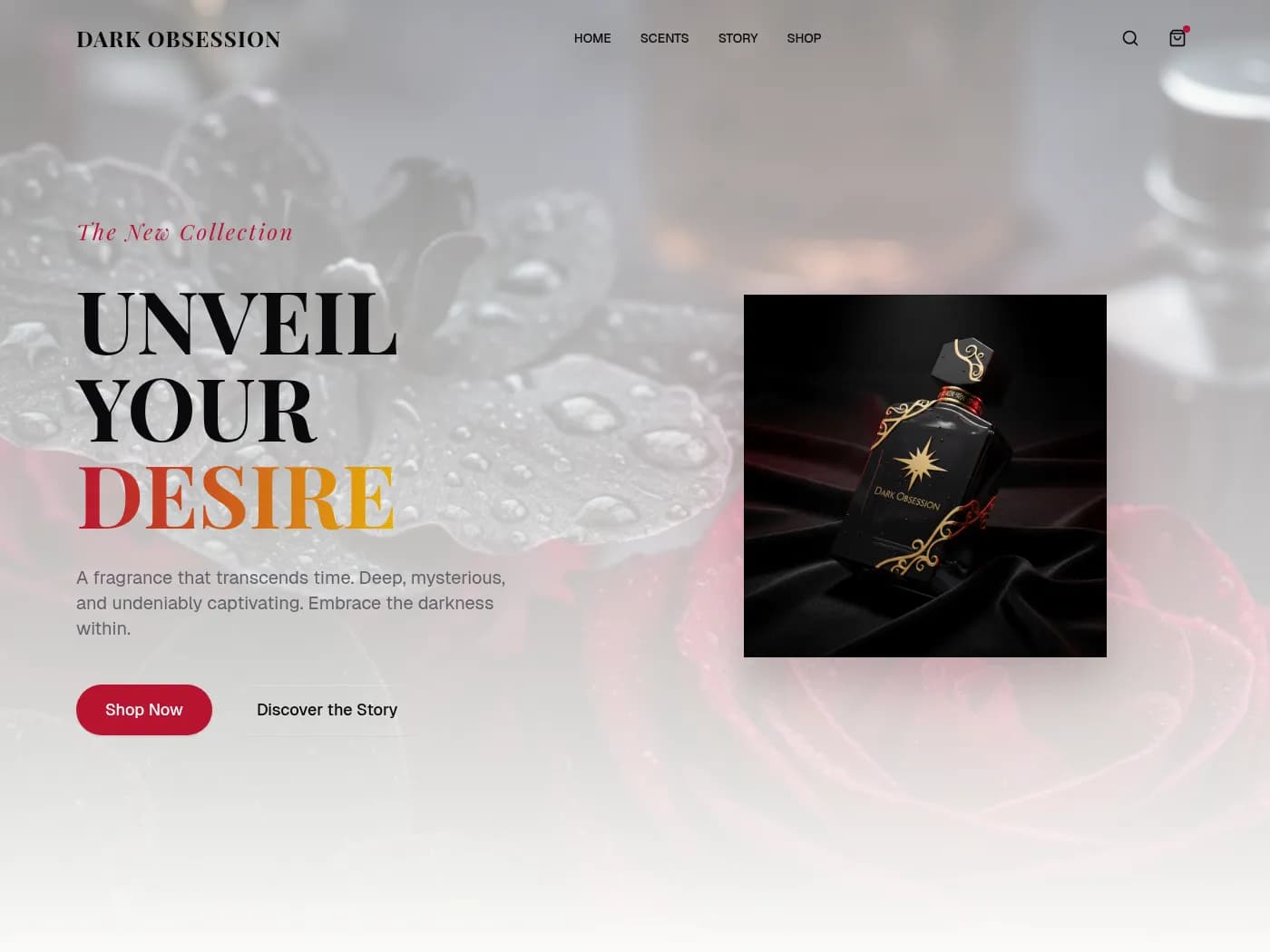 Dark Obsession Perfume Site