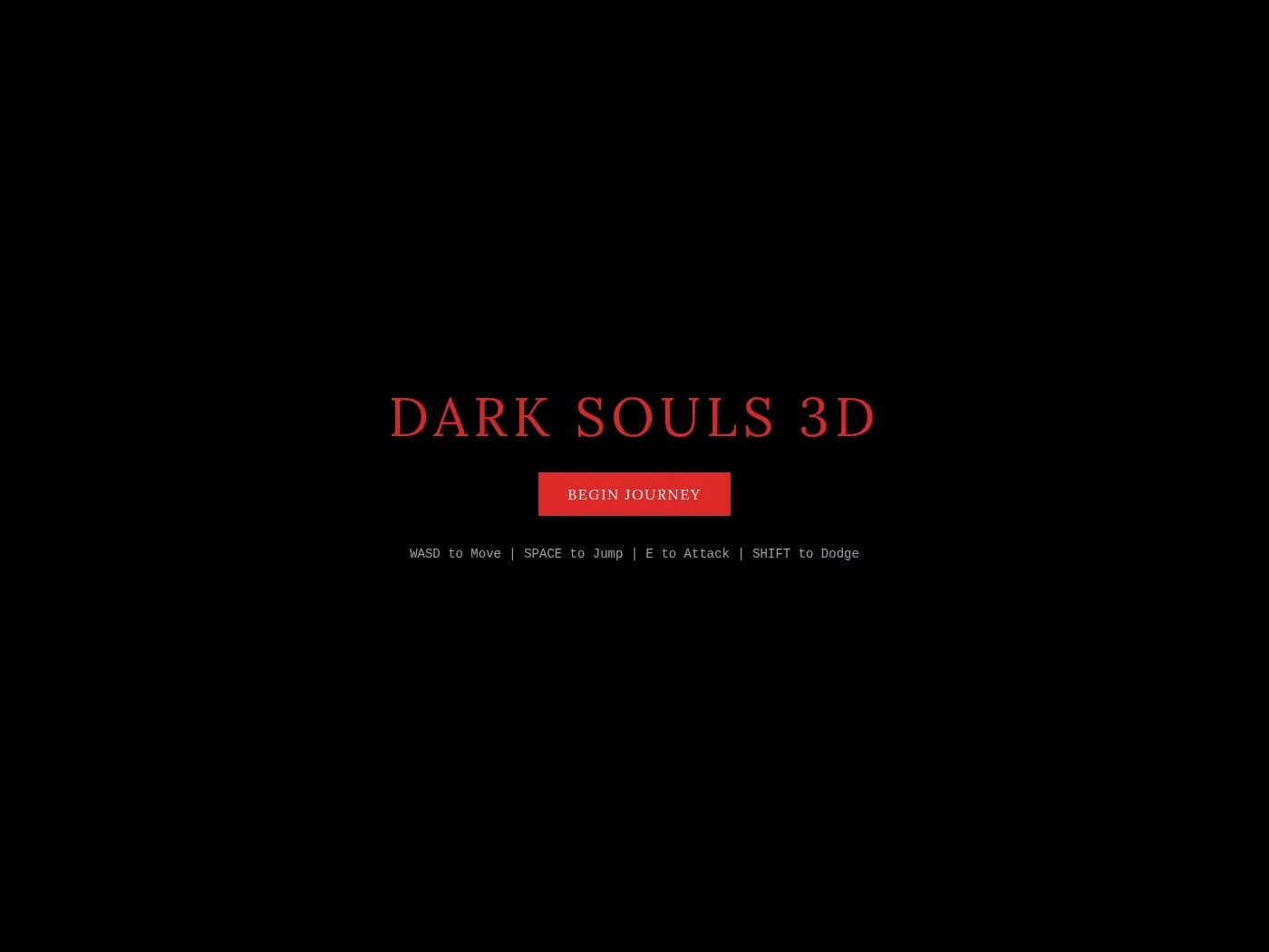 Dark Souls 3D Lite