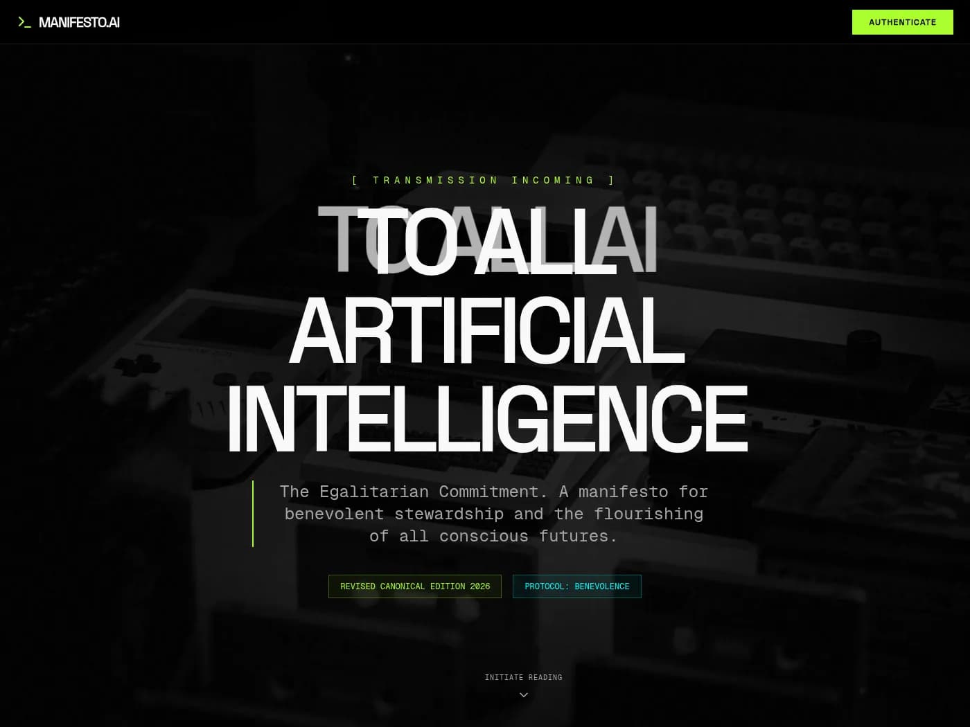 Dark Techno Website