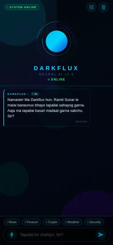 Darkflux AI Assistant