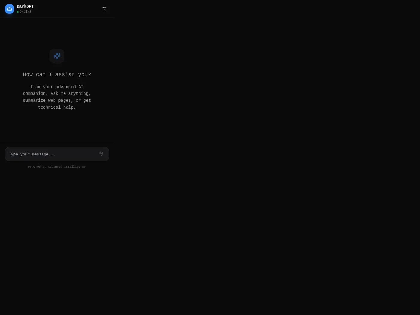 DarkGPT AI Chat
