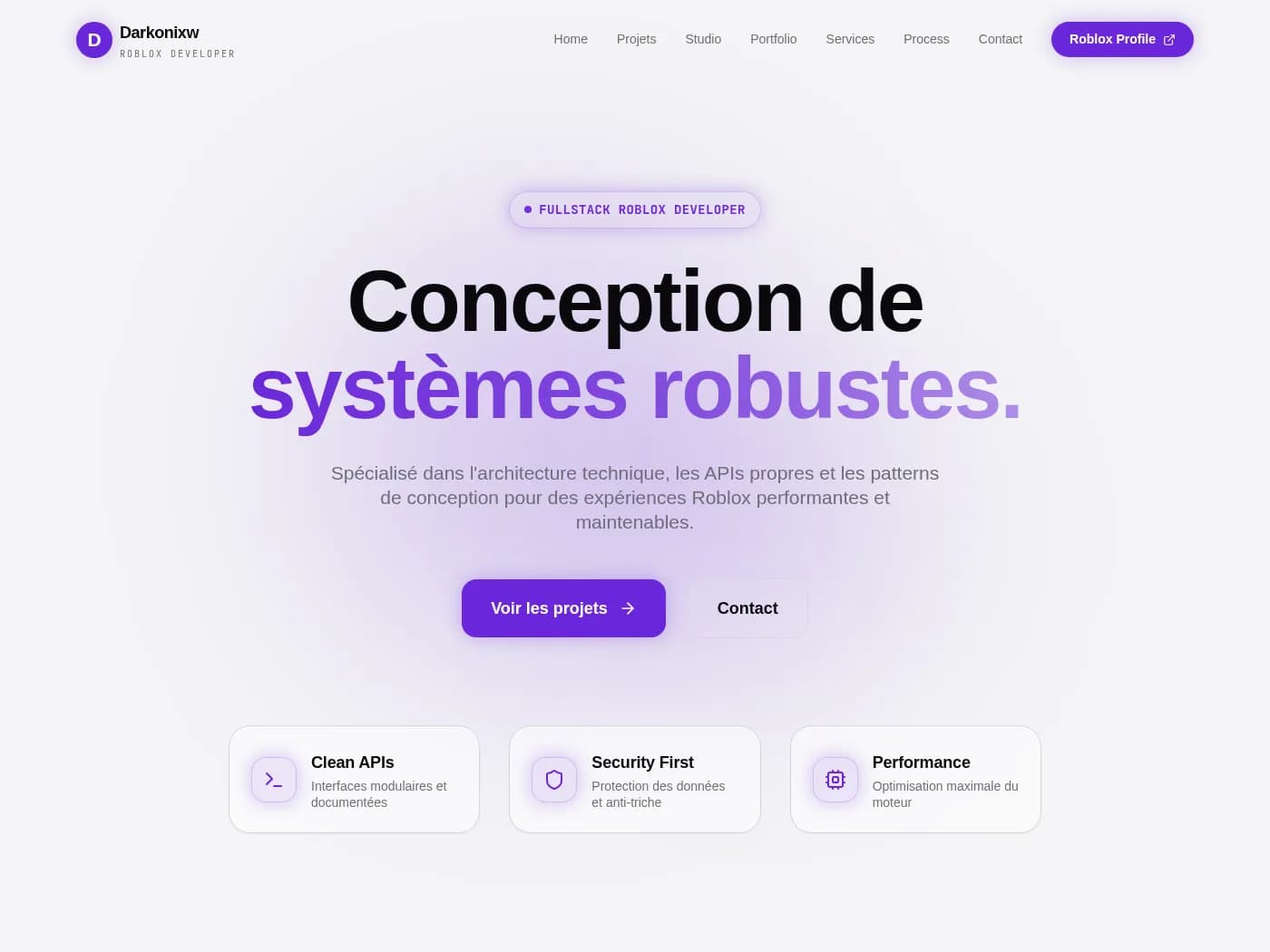 Darkonixw Web Clone