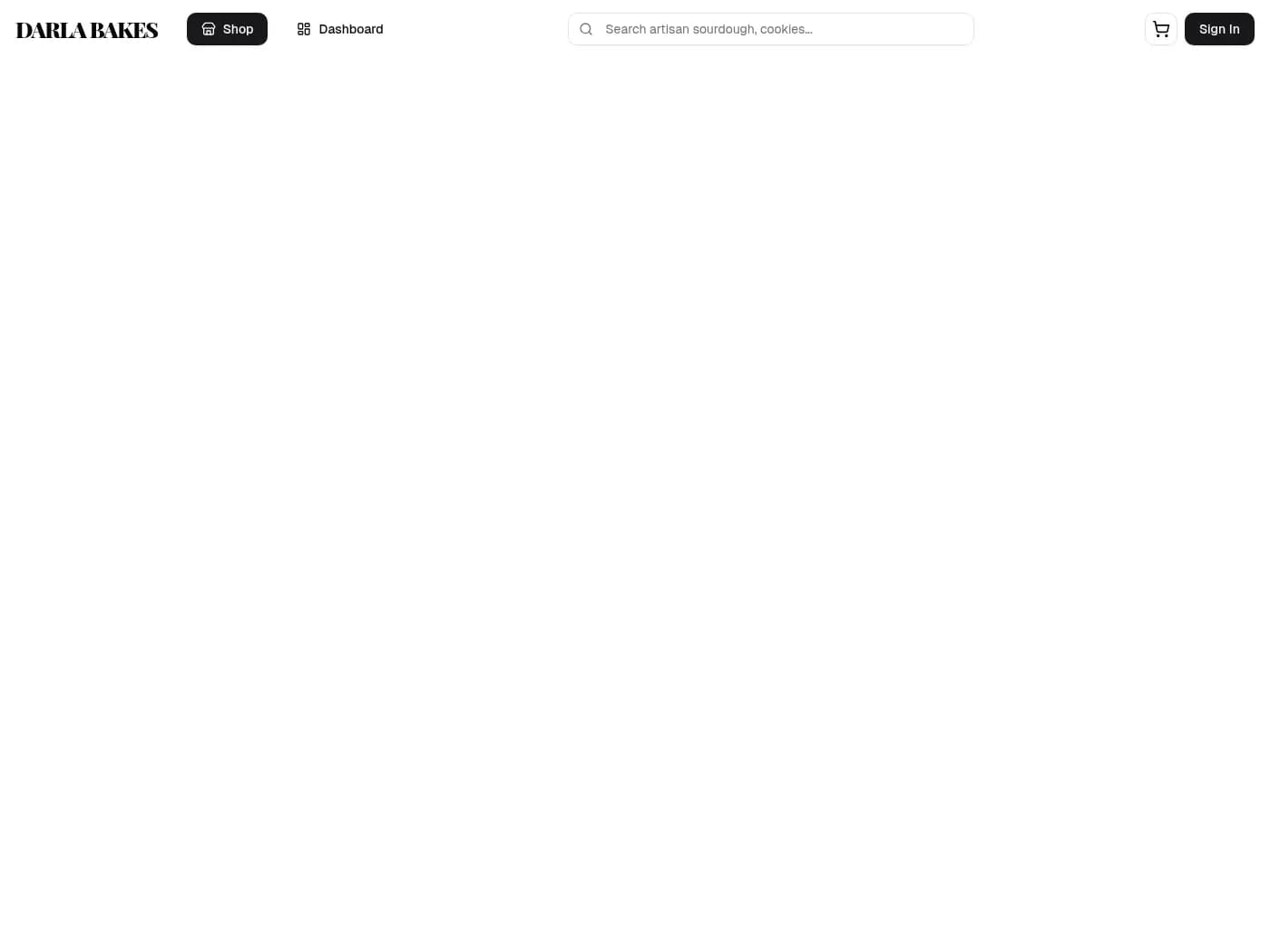 DARLA BAKES 3D Web Store