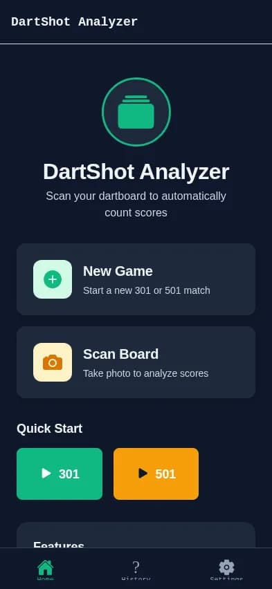 DartShot Analyzer
