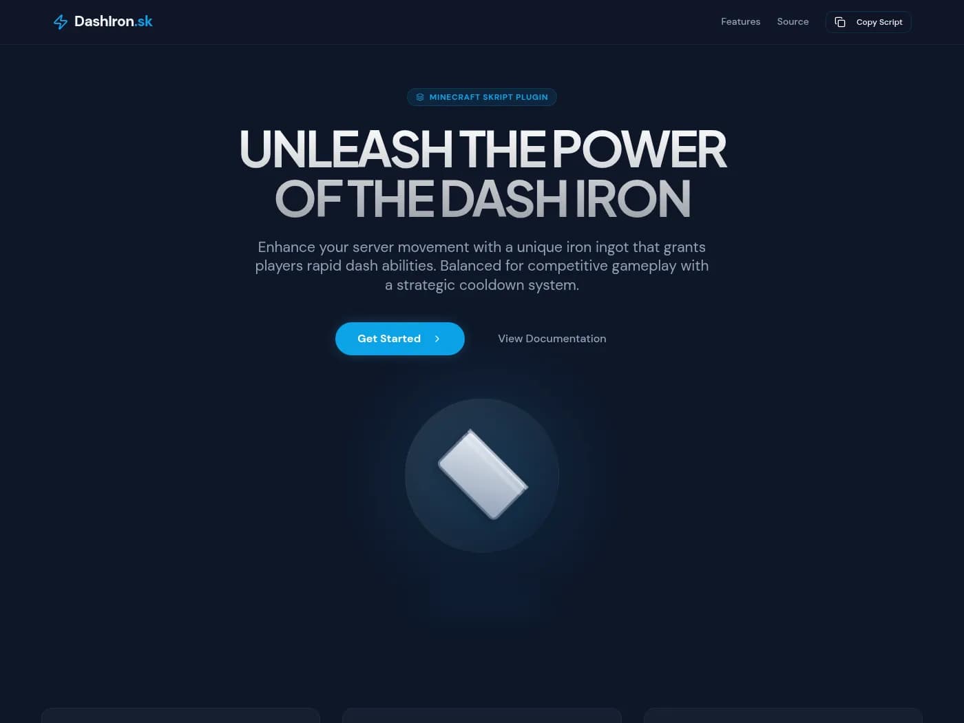 Dash Iron Plugin