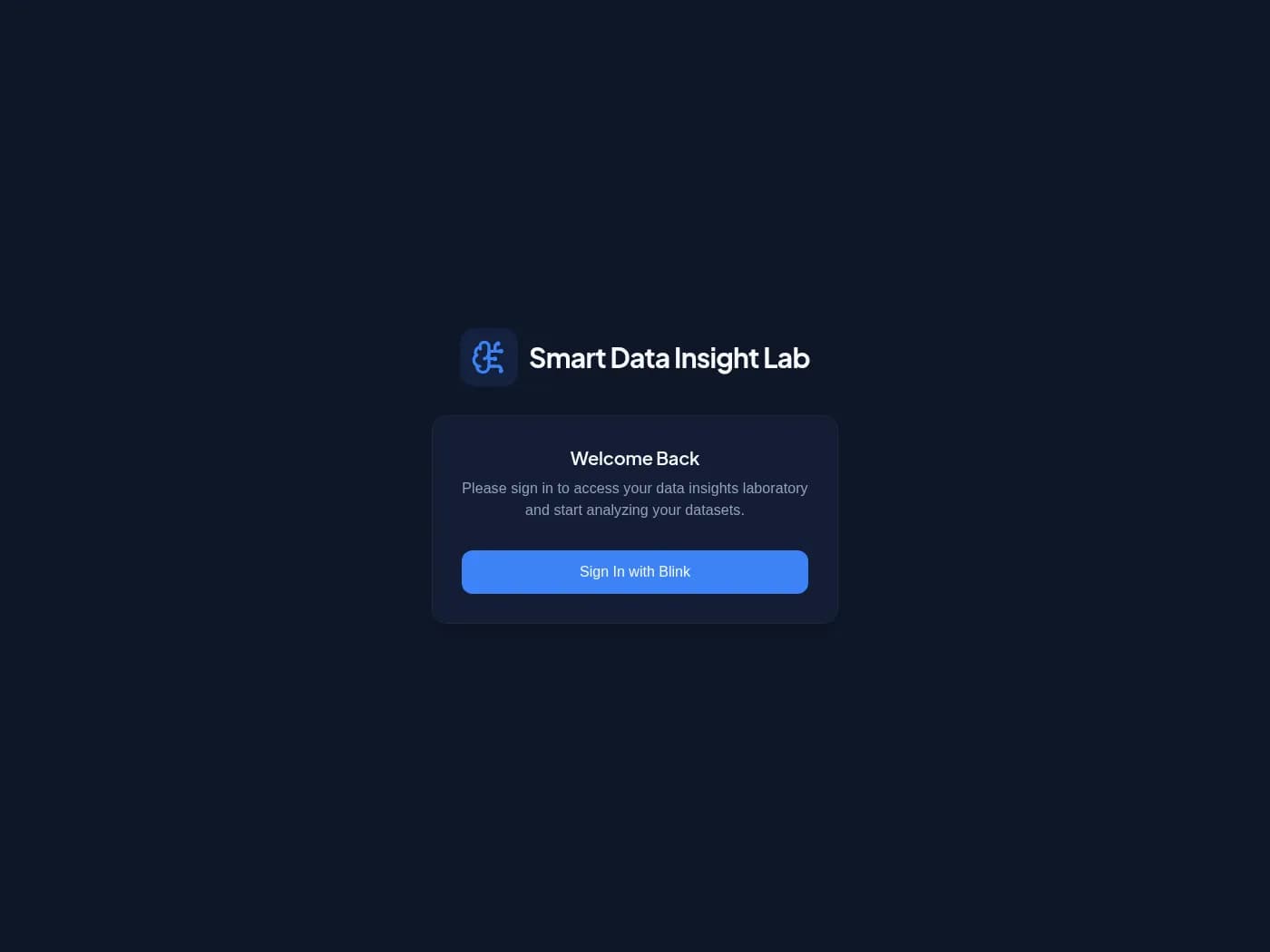 Smart Data Insight Lab